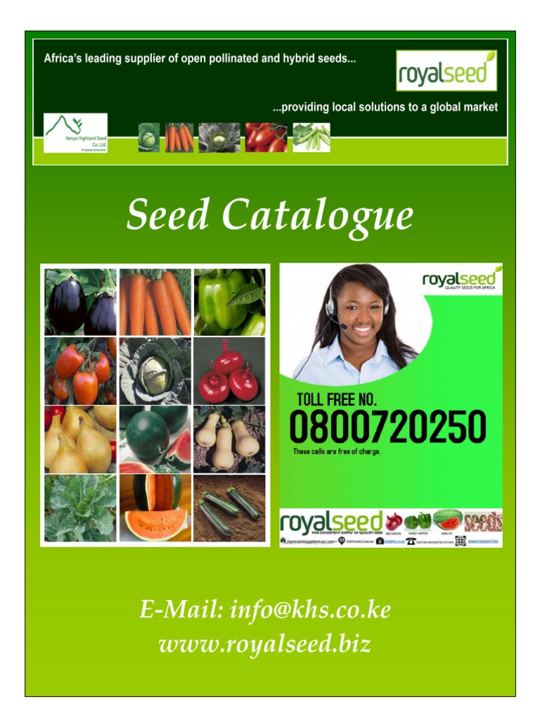 Royal Seed Full Seed Catalogue May 2020 | PDF