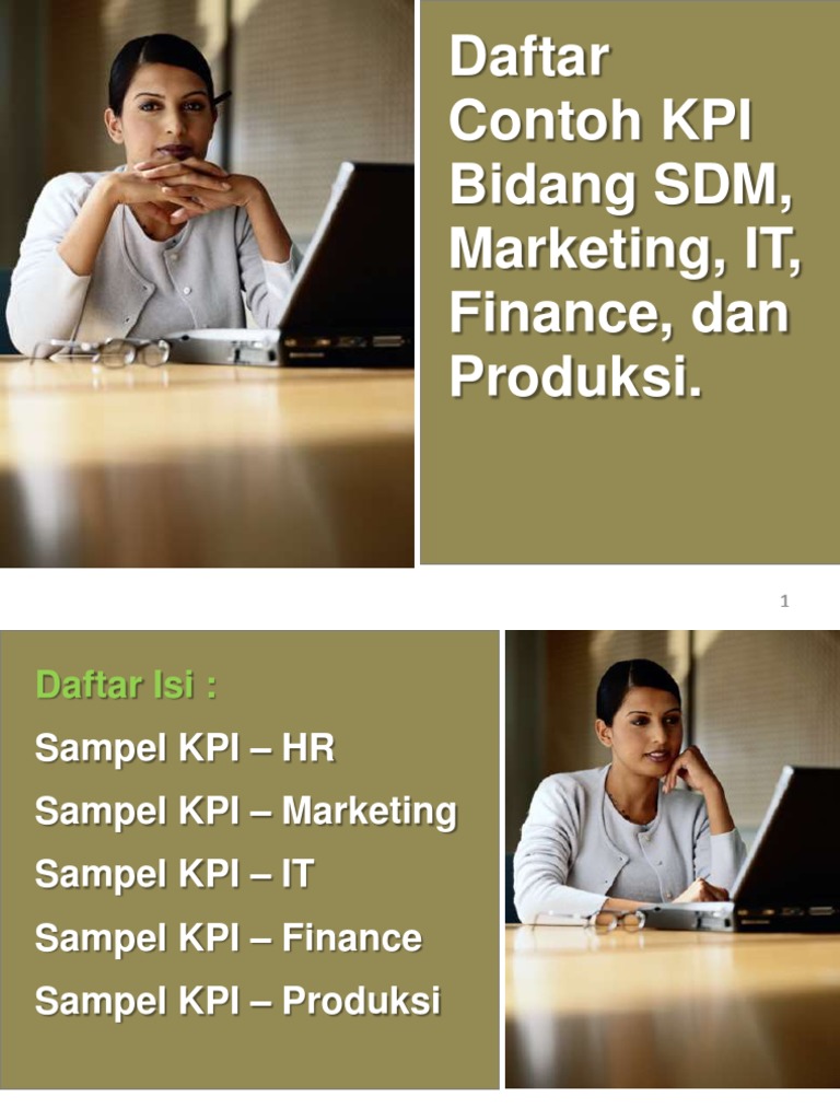 KPI dan Balanced Scorecard Lengkap | PDF | Karier & Perkembangan | Pengelolaan Keuangan & Uang