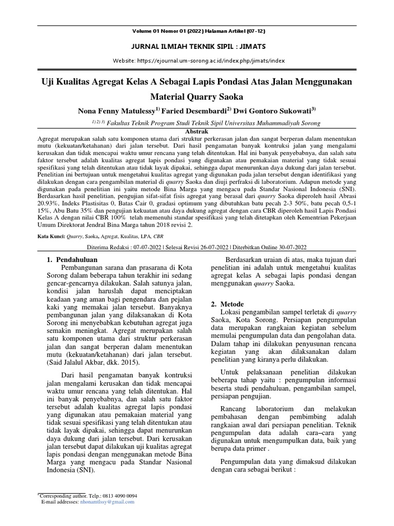 Jurnal Nona Fenny Matulessy | PDF