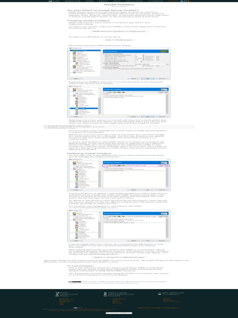 Gimp Asset Folders Pdf 