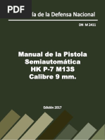 MANUAL DE Fusil FX-05 Xicoatl | PDF | Rifle | Revista (armas de fuego)