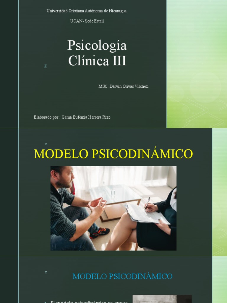 Modelo Psicodinámico Gema | Descargar gratis PDF | Psicoanálisis ...