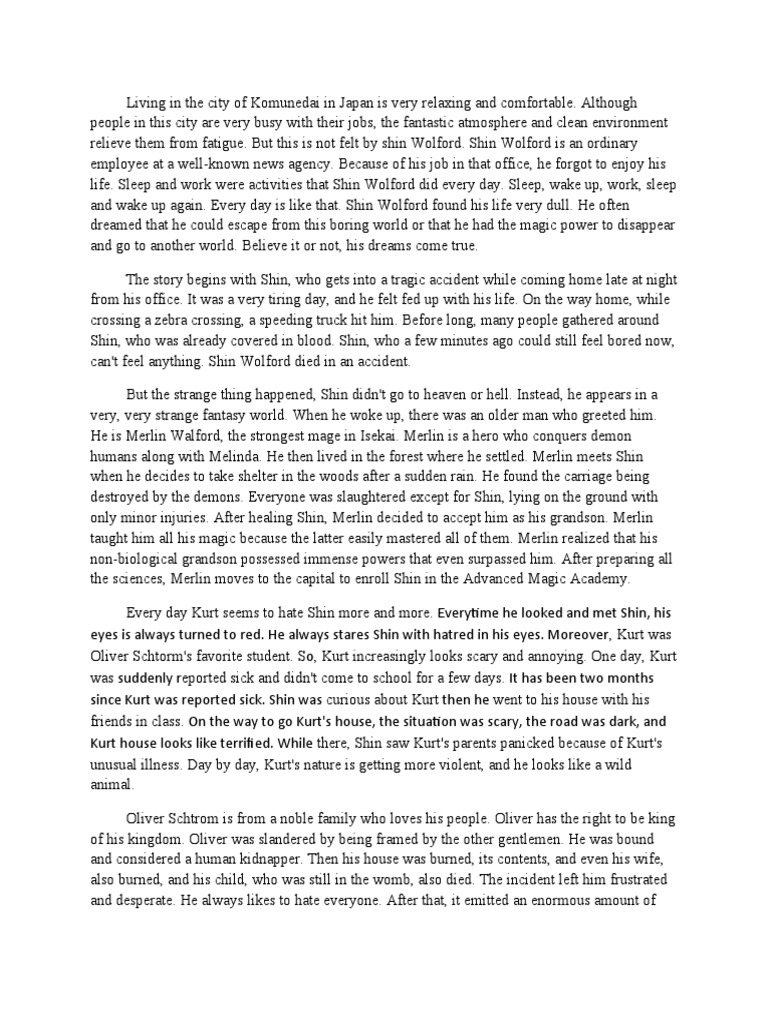 Unfinished Story | PDF