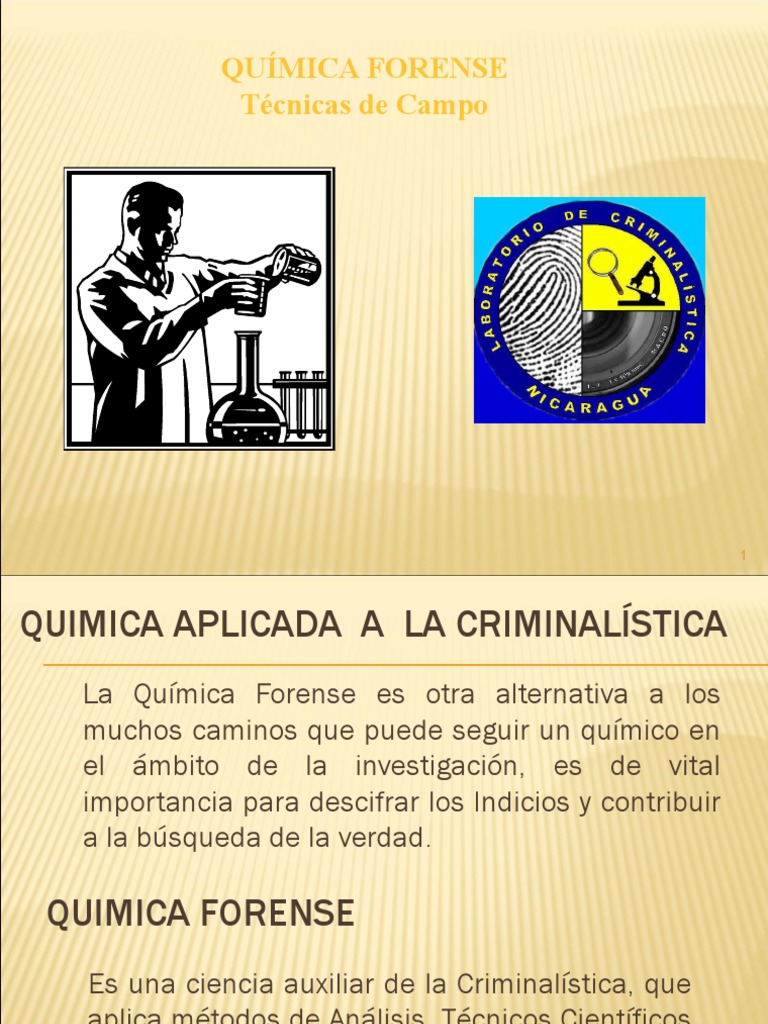 Quimica Forense | PDF