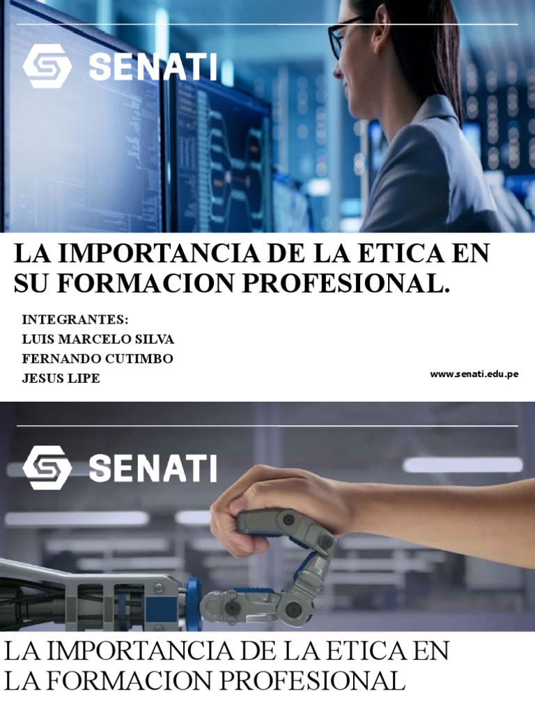 Senati Plantilla Power Point (Autoguardado) | PDF | Moralidad | Verdad
