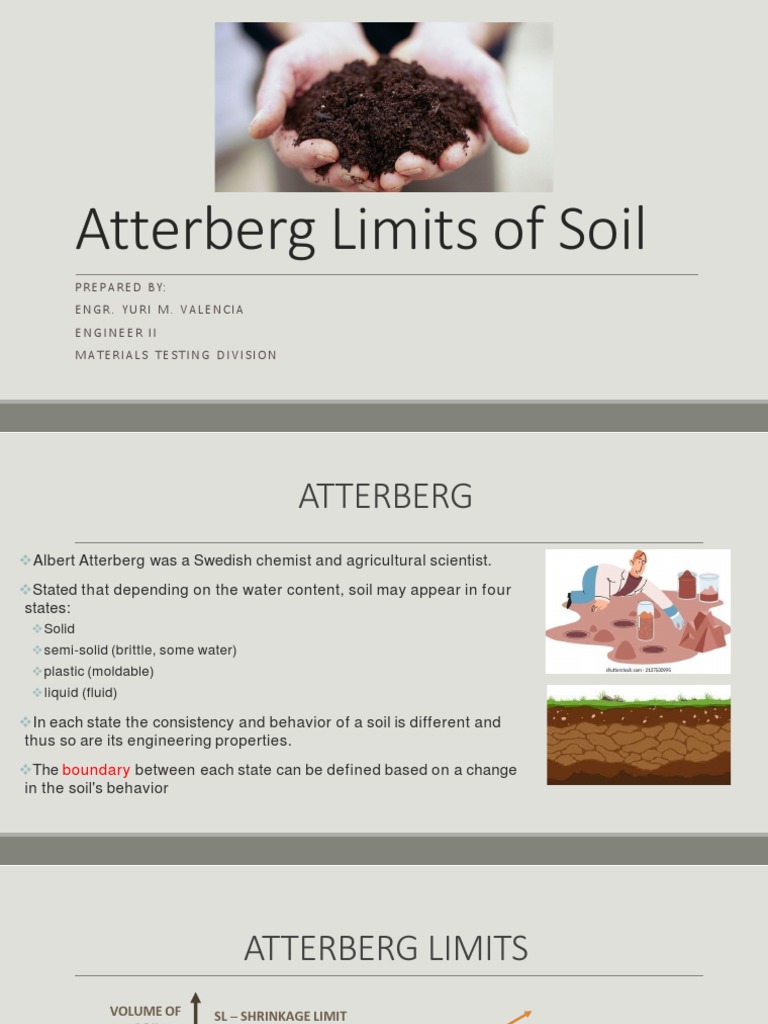 Atterberg Limits of Soil | PDF | Soil Mechanics | Soil Science