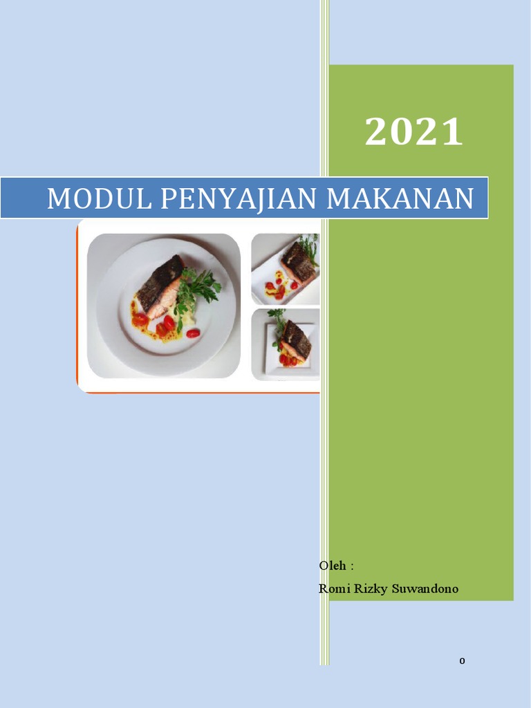 Modul Penyajian Makanan | PDF