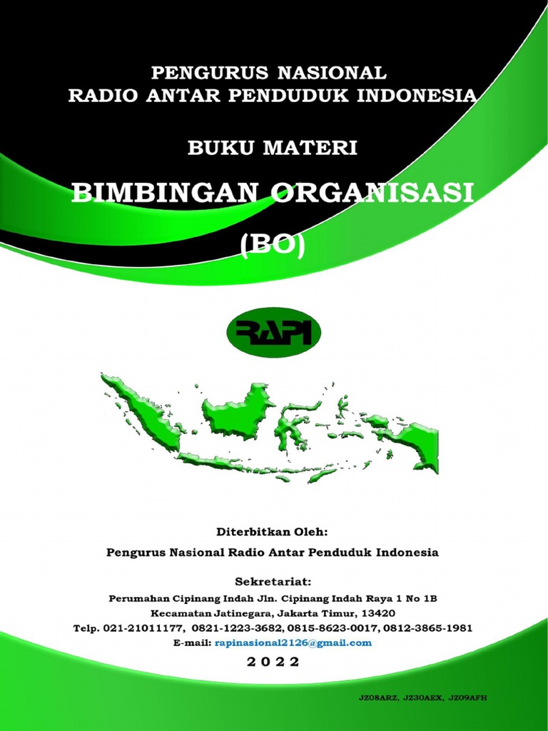 Rapi - Buku Bimbingan Organisasi Edisi Pertama Rev 12102022 | PDF