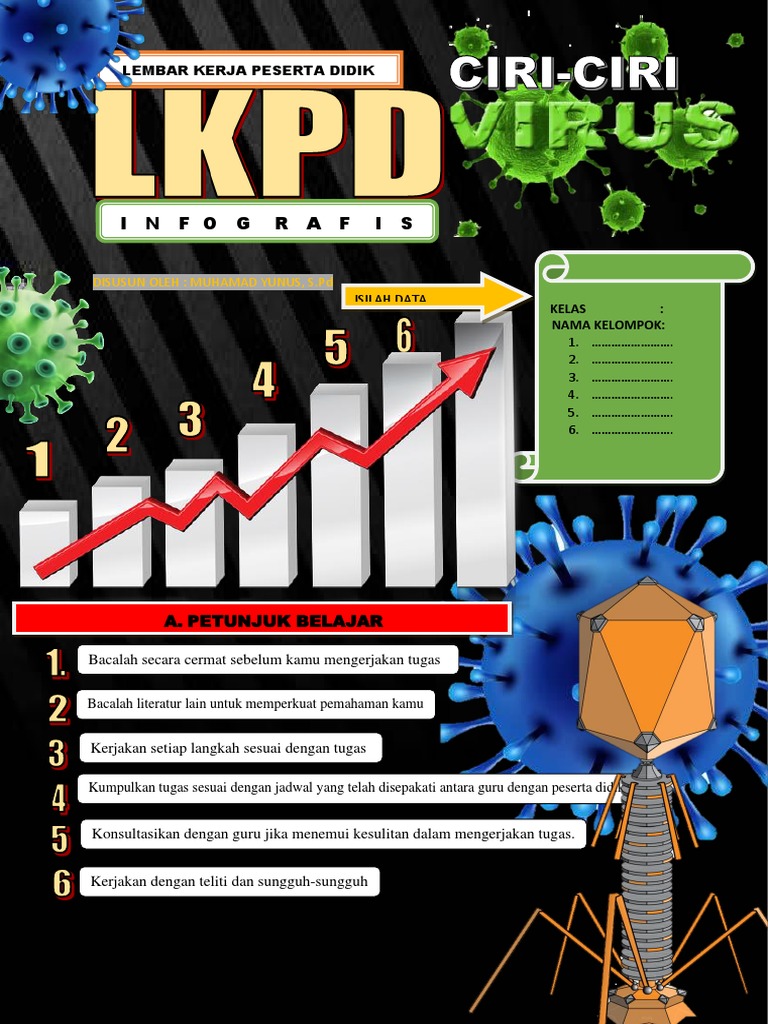 Lembar Kerja Infografik Kelas 6 | PDF