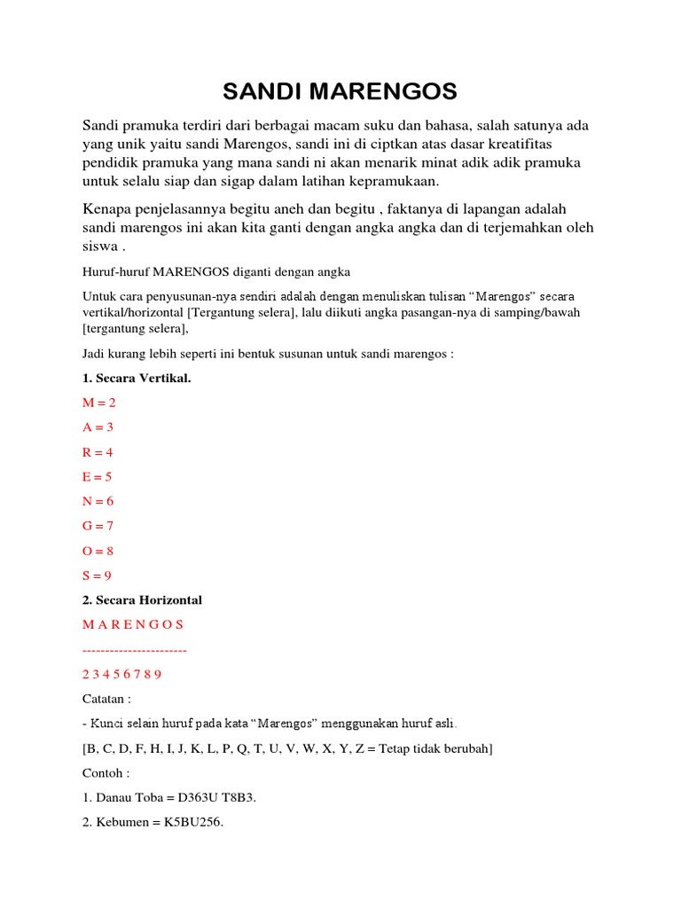 Sandi Marengos | PDF