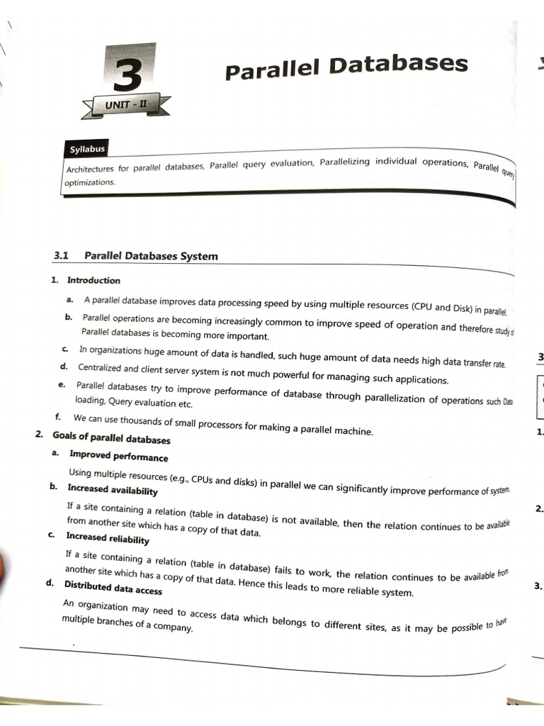 Unit - 2 Adbms | PDF