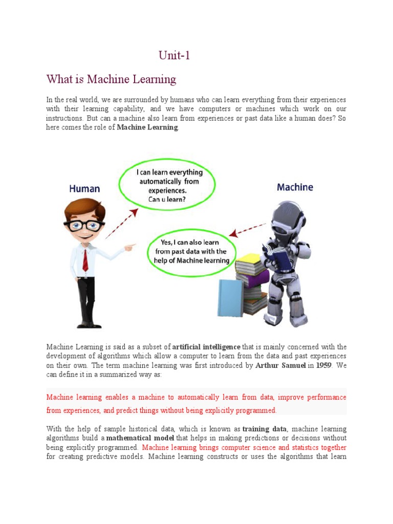 Basics of Machine Learning | PDF