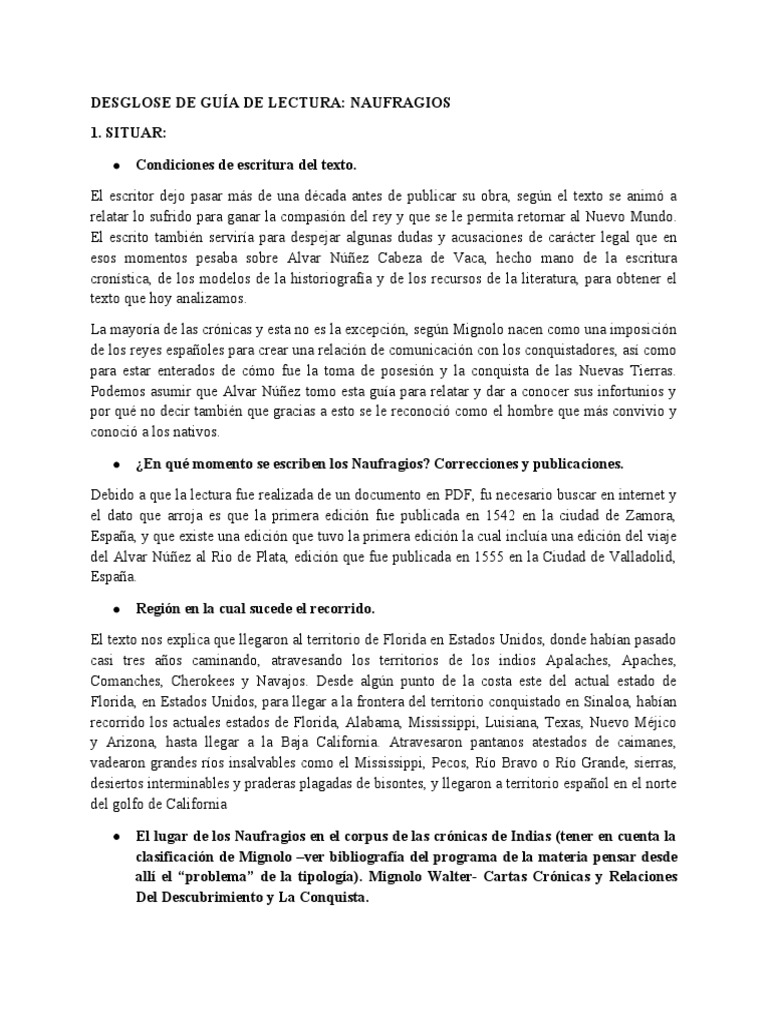 Guia Completa de Cabeza de Vaca | PDF