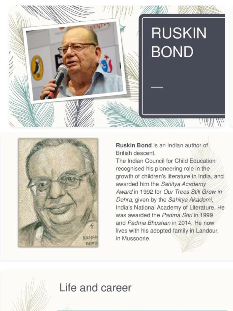 Ruskin Bond | PDF