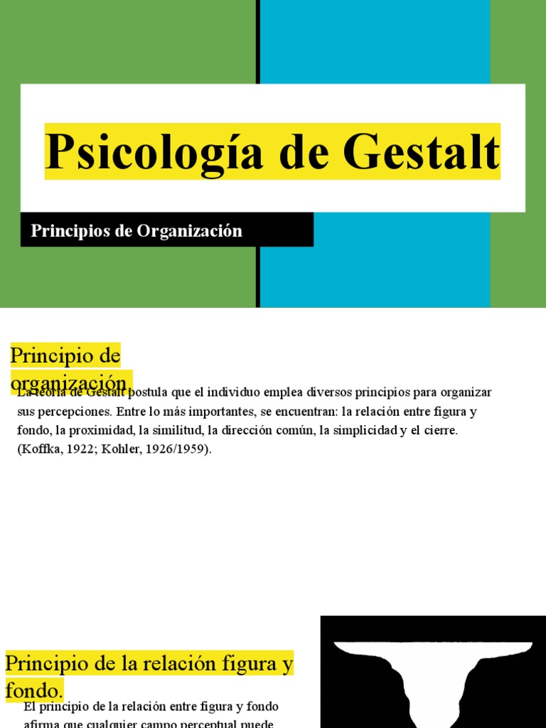 Psicologia de Gestalt | PDF | Percepción | Procesos mentales