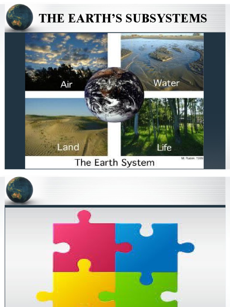 5-The Earths Subsystems | PDF | Atmosphere Of Earth | Earth