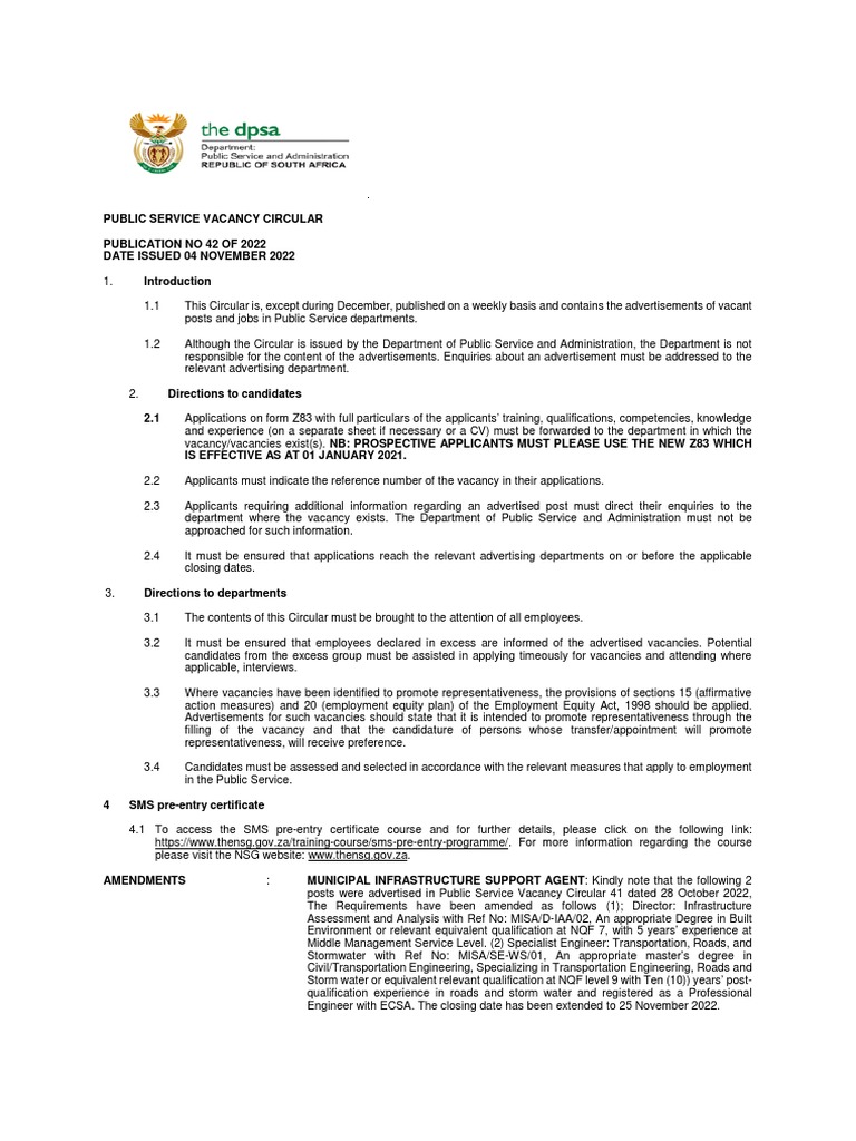 Circular 42 of 2022 | PDF