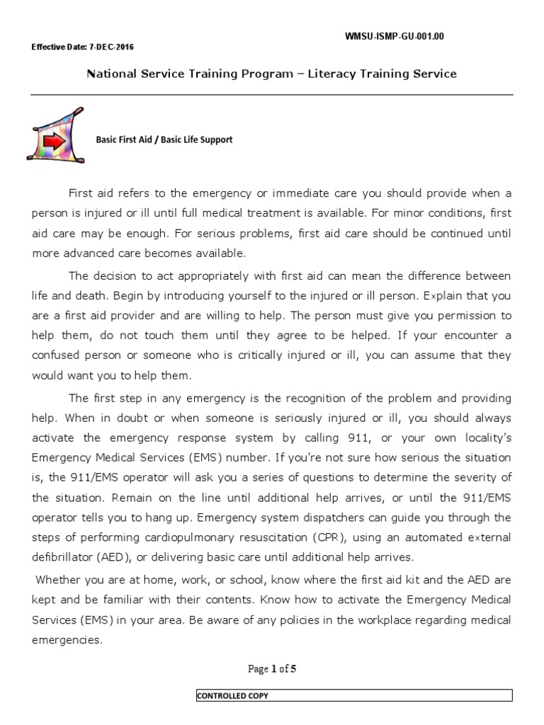 NSTP Worksheet Number 5 | PDF