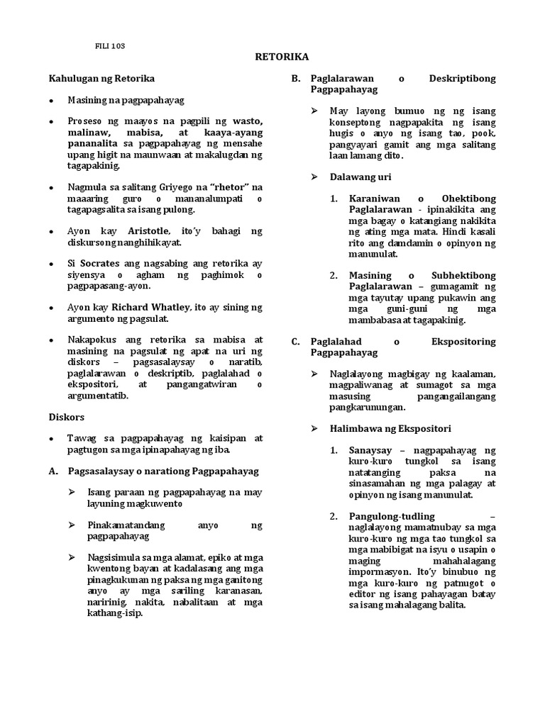 RETORIKA | PDF
