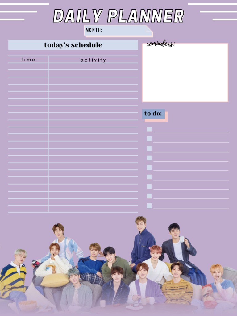 SVT Daily Planner | PDF