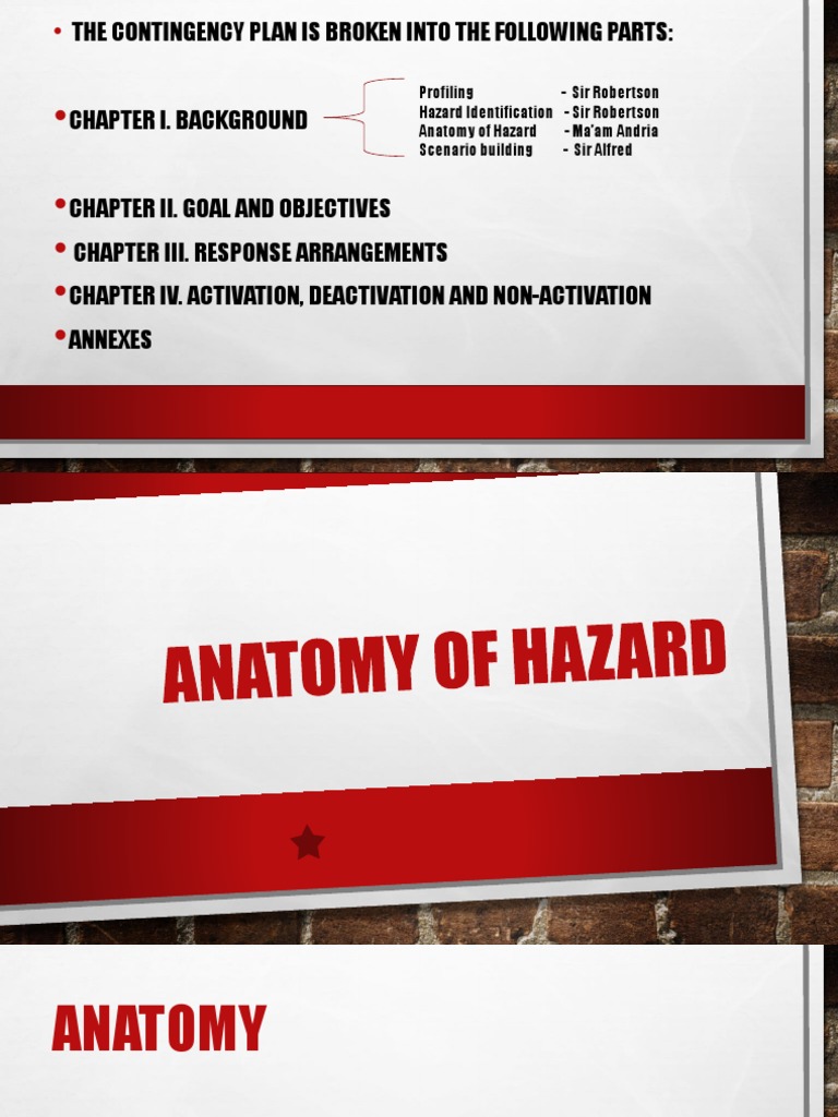 Anatomy of Hazard | PDF | Hazards | Emergency Management
