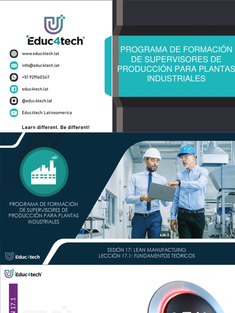 PSP-Lección 17.1 - Lean Manufacturing | PDF | Lean Manufacturing | Business