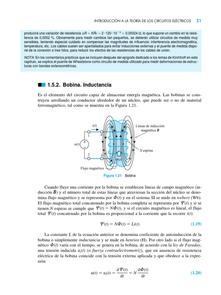 Introducción a los conceptos básicos de la teoría de circuitos ...