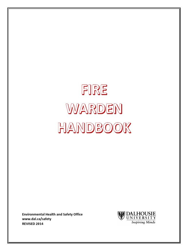 Fire Warden Handbook | PDF
