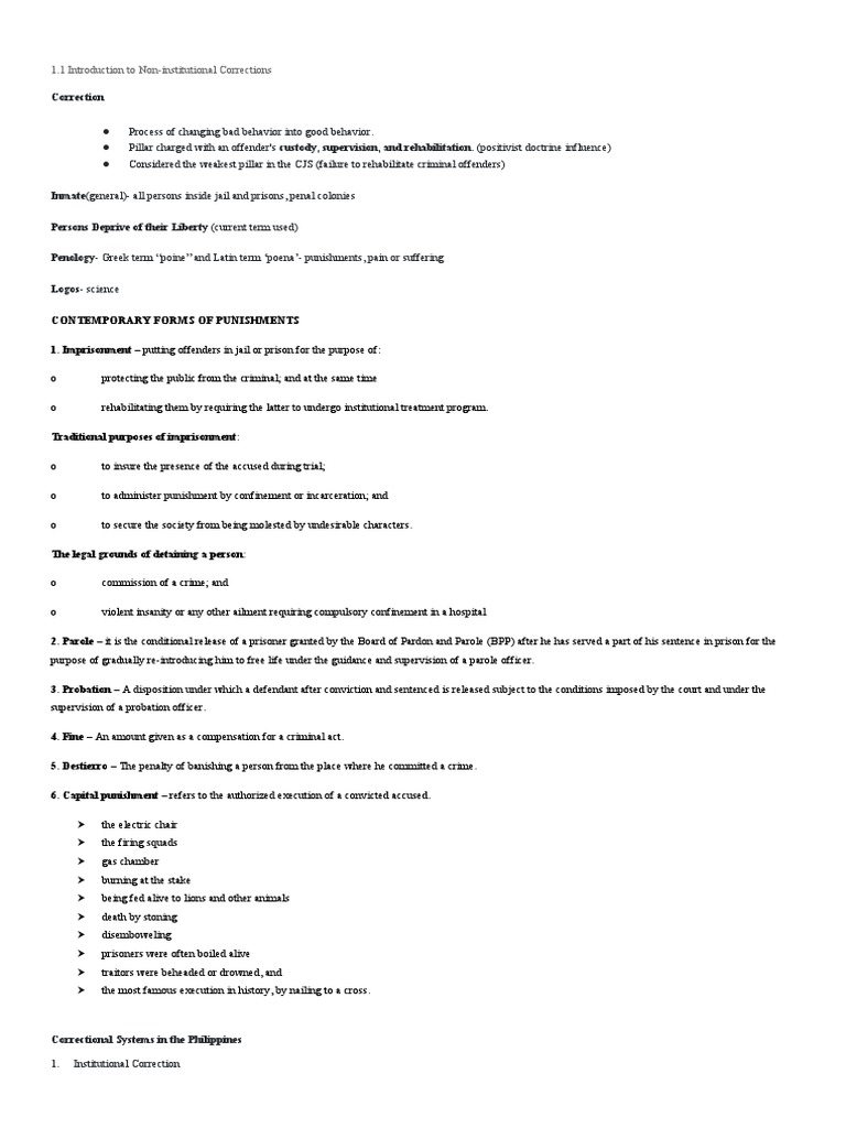 1 and 2 | PDF | Probation | Prison