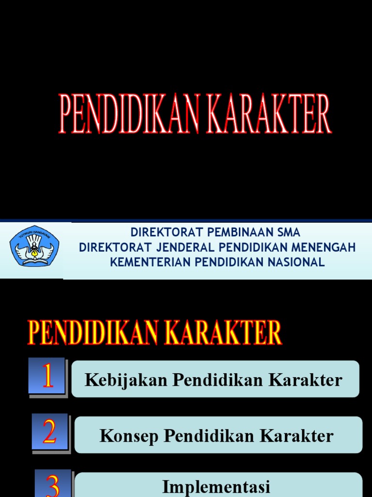 Pendidikan Karakter | PDF