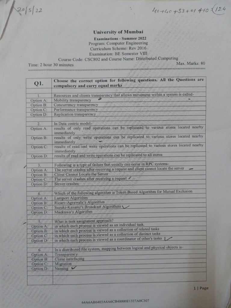 Sem 8 Ques Papers | PDF | Routing | Computer Network
