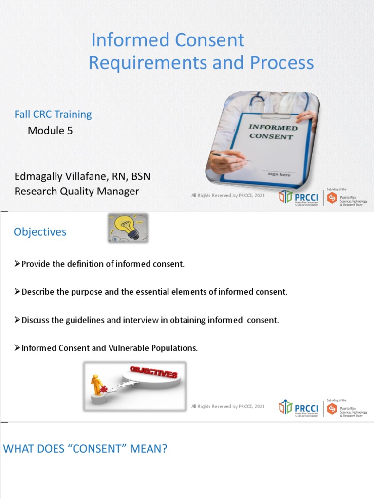 Mod 5 Informed Consent Fall 2022 | PDF | Informed Consent ... Mod 5 Informed Consent Fall 2022 | PDF | Informed Consent ...