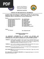 Resolution No. 01-BDC Resolution For Realignment | PDF | Philippines ...