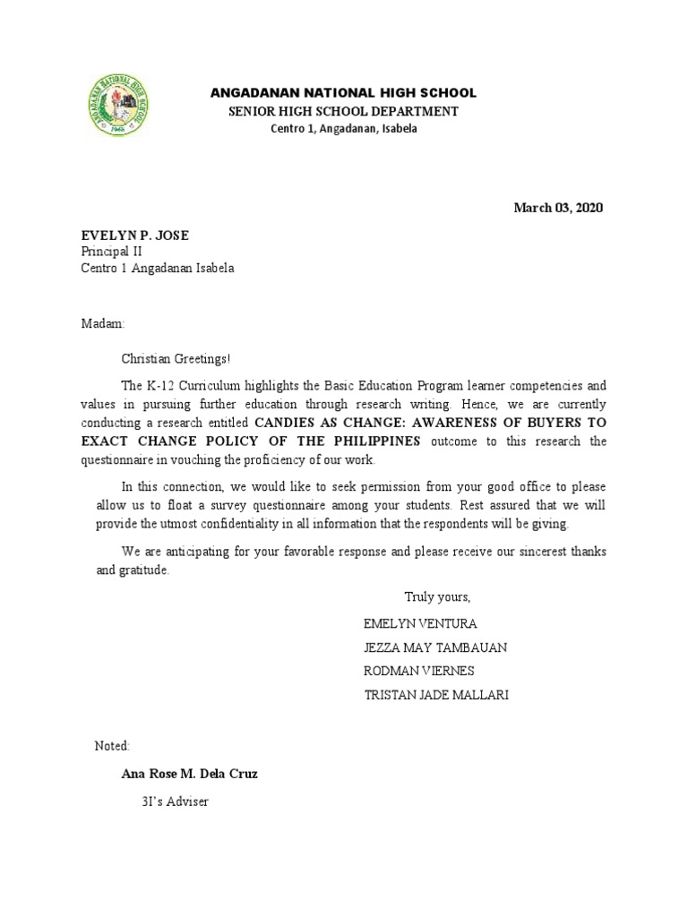 Angadanan National High School | PDF | Education Theory | Cognition