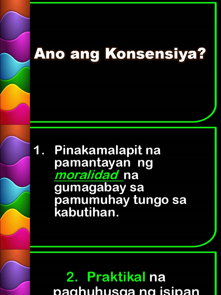 Module - Ano Ang Konsensiya | PDF
