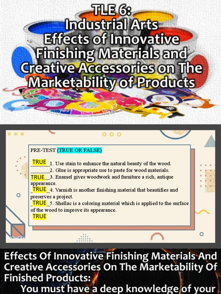 ESP 6 Q2 Week 3 | PDF | Woodworking | Wood