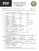 Partial Fractions Worksheet | PDF | Algebra | Mathematics