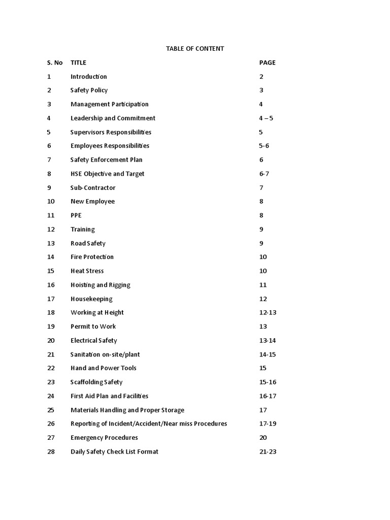 Safety Plan | PDF | Personal Protective Equipment | Scaffolding