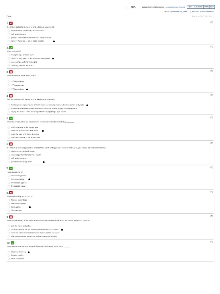 Efa Assessment | PDF