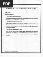 Vstep Speaking Part 2 Full | PDF | Movie Theater | Restaurants