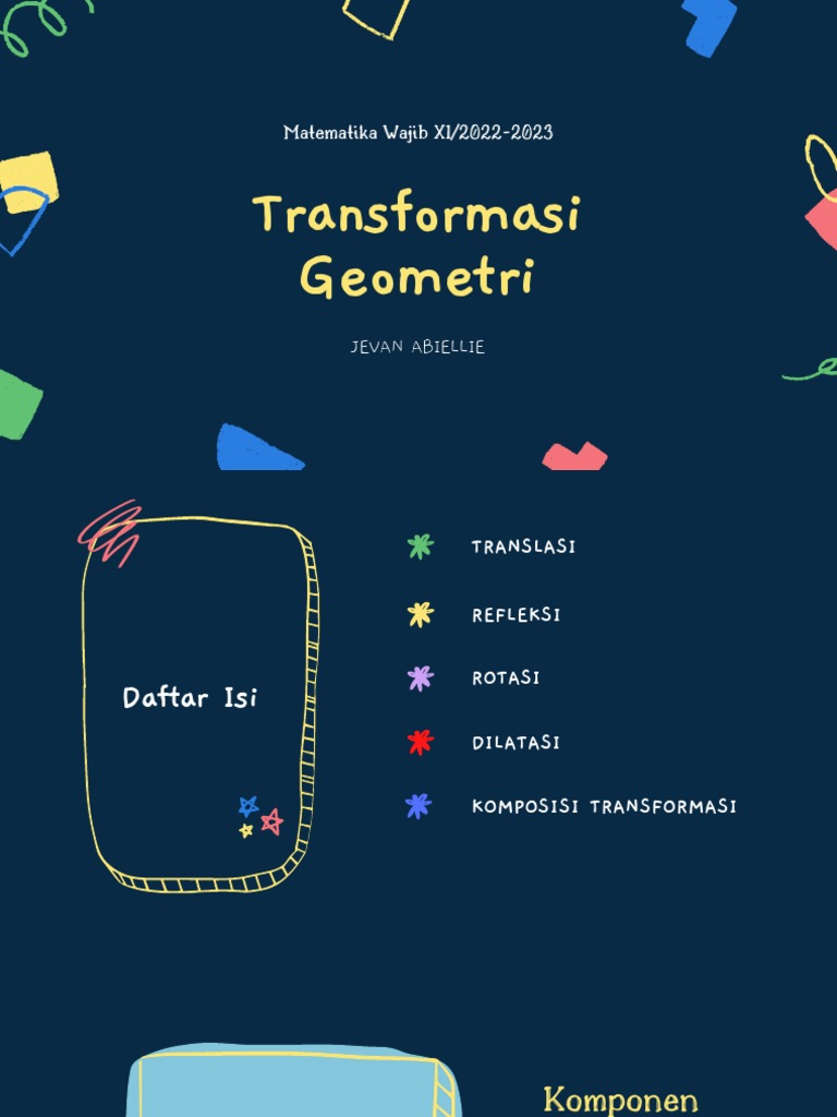 Chalkboard Mathematics Class Orientation Education Presentation | PDF