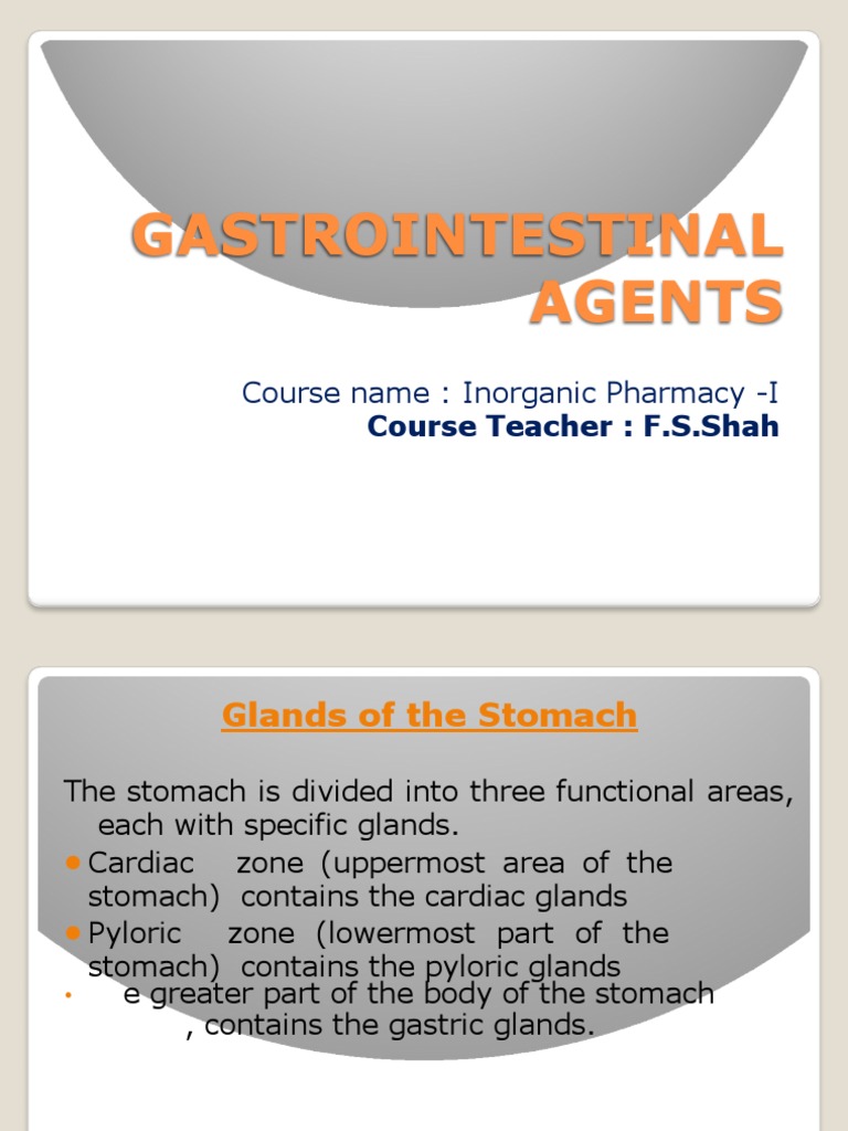 Gastrointestinal Agents | PDF | Hydroxide | Magnesium