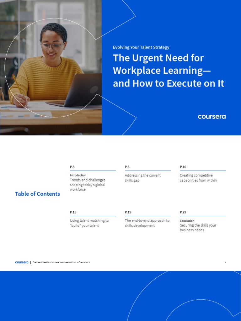 The Urgent Need For Workplace Learning | PDF