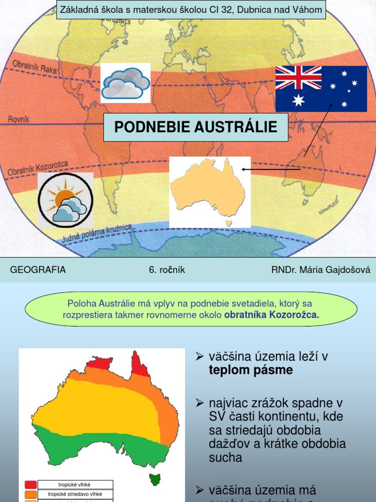 Podnebie Austraie | PDF