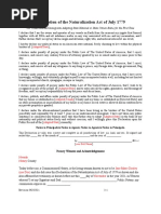 Certificate of Assumed Name for John Doe | PDF | Notary Public | Trust Law