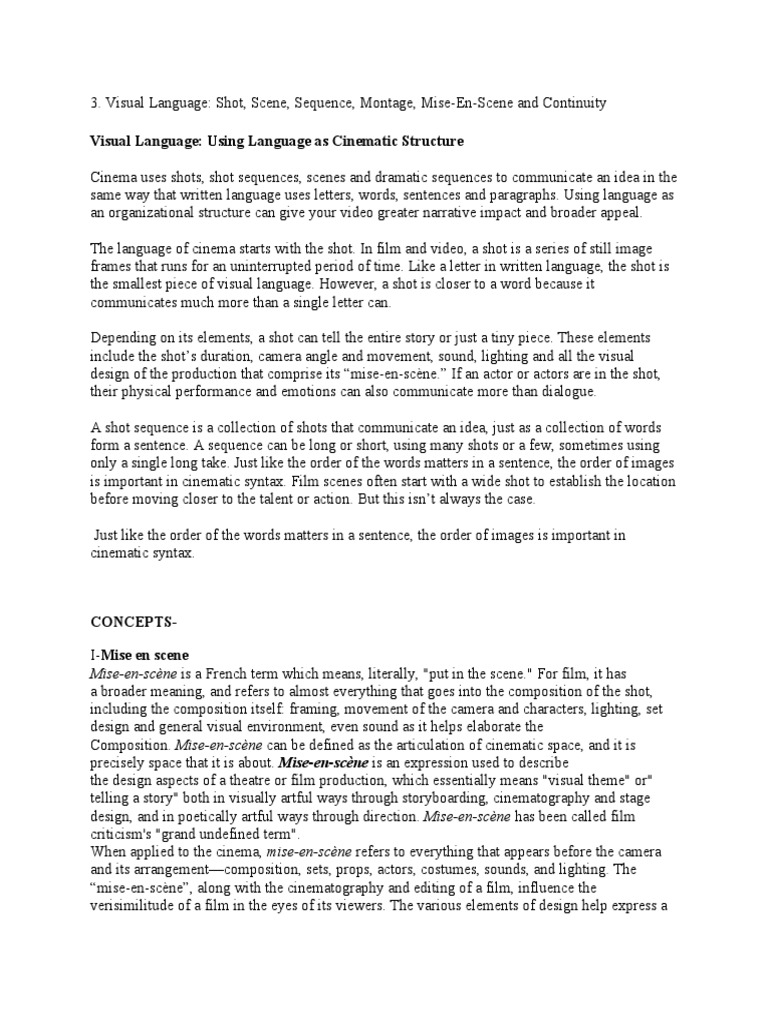 Visual Language | PDF | Close Up