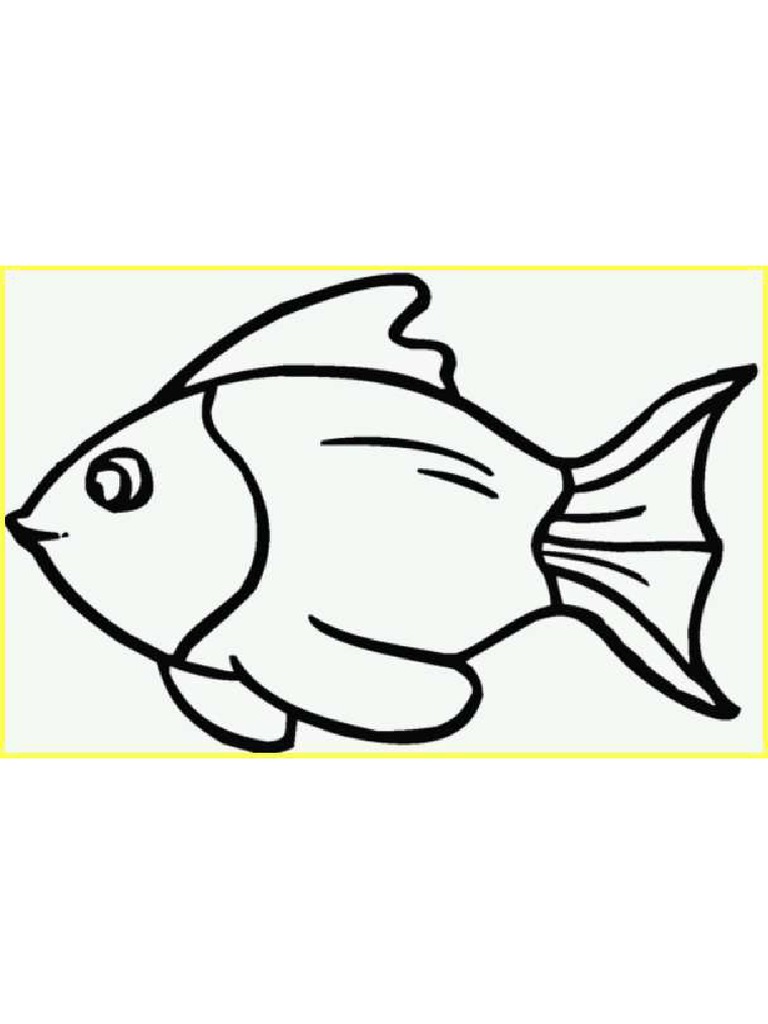Sketsa Gambar Ikan Mas Ekor Simetris | PDF