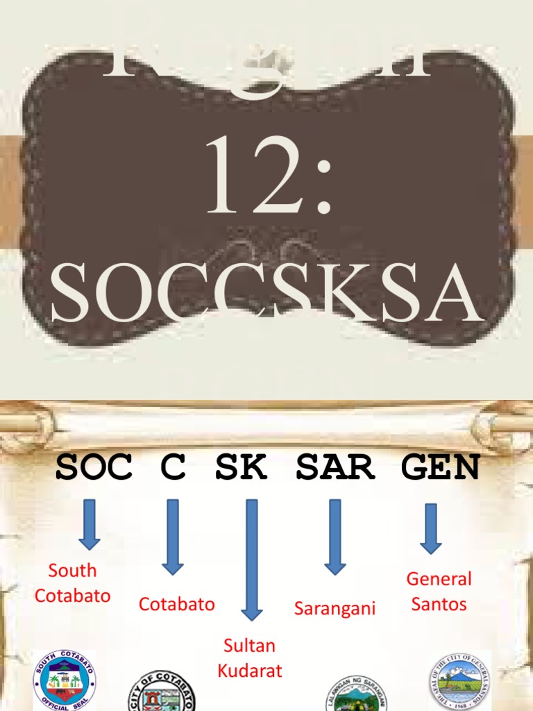 Soccsksargen: New Political and Economic Hub | PDF | Mindanao | Agriculture