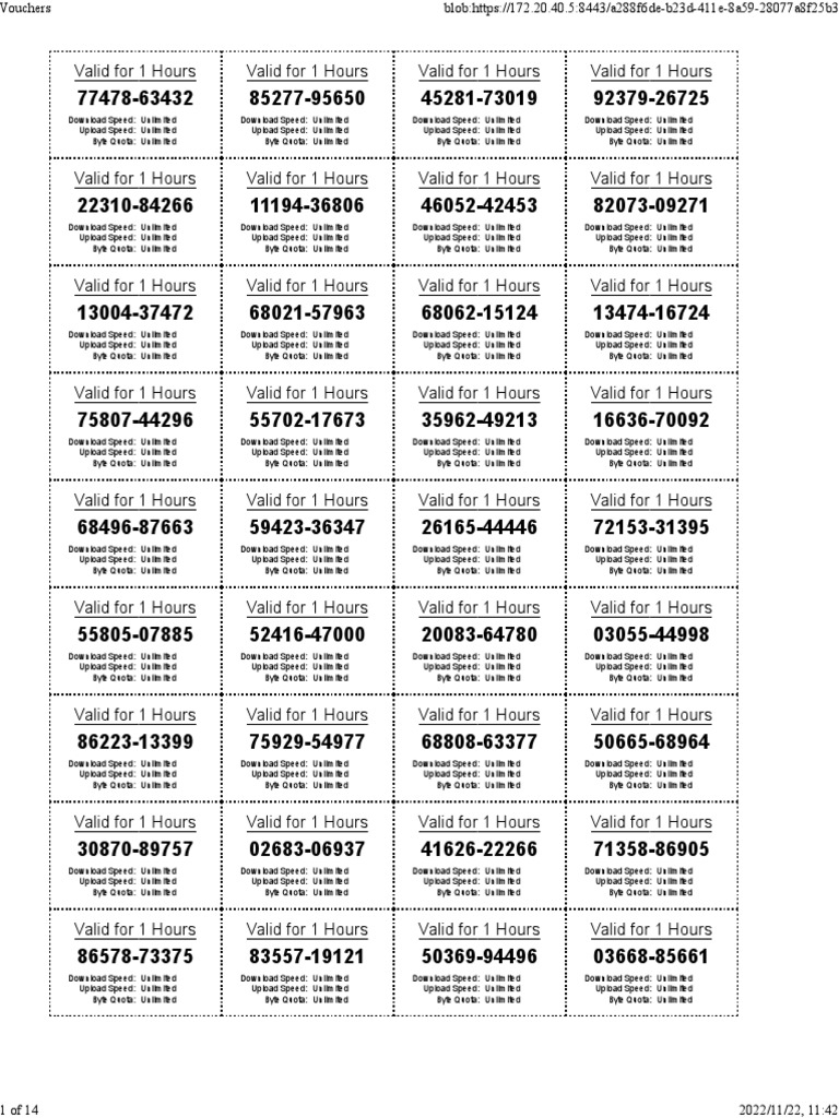 Vouchers | PDF | Service Industries | Data