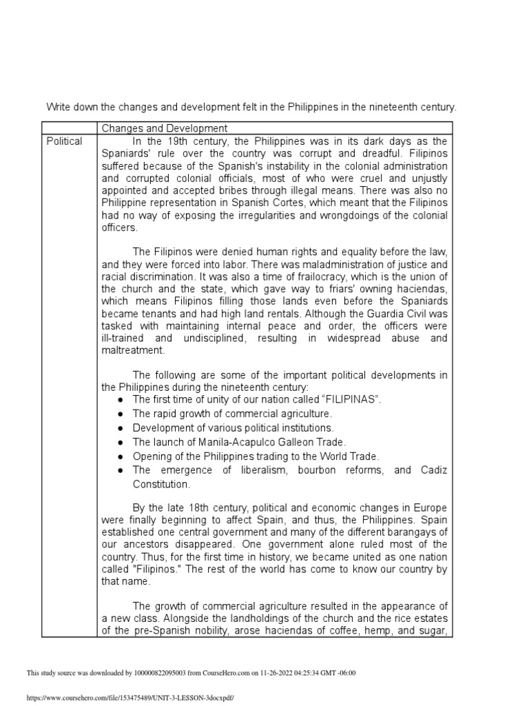 Unit 3 Lesson 3 PDF | PDF | Philippines | New Spain